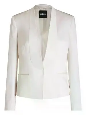BOSS Welt-pocket Blazer - White
