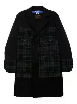 Junya Watanabe X Filson Checked Quilted Coat - Black
