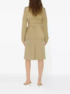 Burberry Belted Double-breasted Jacket