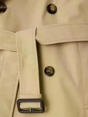 Burberry Belted Double-breasted Jacket