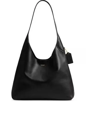COACH Leather Shoulder Bag - Black
