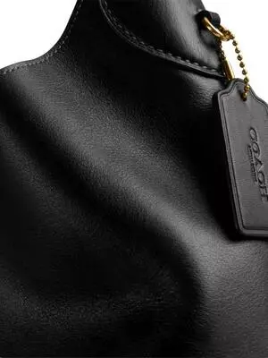 COACH Leather Shoulder Bag - Black
