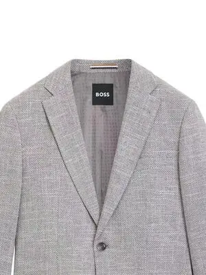 BOSS Buttoned Single-breasted Blazer