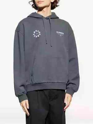 ALLSAINTS Kindred Graphic Hoodie - Grey