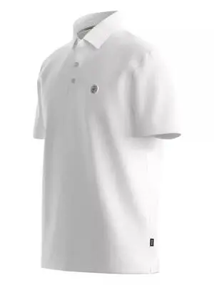 BOSS Parris Buttoned Logo Polo Shirt - White