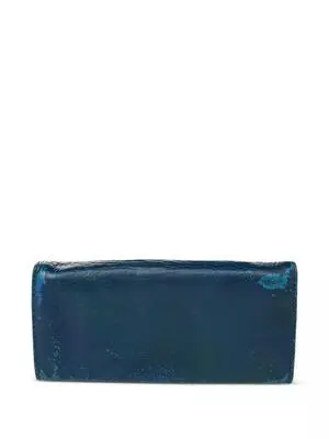 Marc Jacobs Logo-plate Wallet - Blue