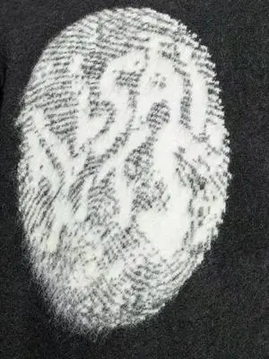 ALLSAINTS Graphic Print Knitwear - Black