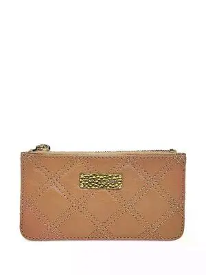 Marc Jacobs Quilted Leather Wallet - Neutrals