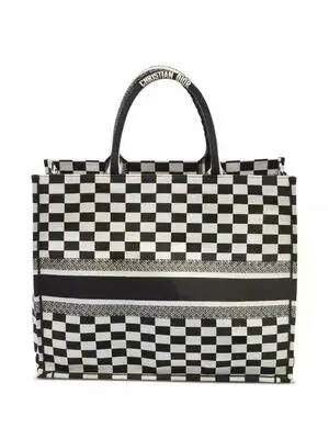Dior Book Tote Bag - Black