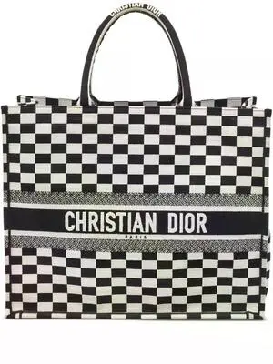 Dior Book Tote Bag - Black