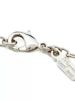 FERRAGAMO Crystal-embellished Heart Necklace