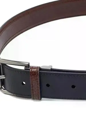 FERRAGAMO Reversible Leather Belt