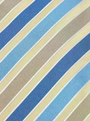 Ermenegildo Zegna Diagonal Striped Necktie - Blue