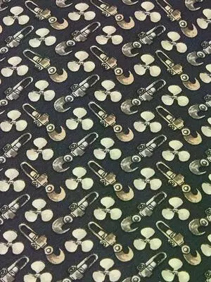 Gianfranco Ferre Silk Graphic Print Tie