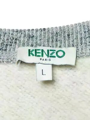Kenzo Tiger-embroidered Mini Dress