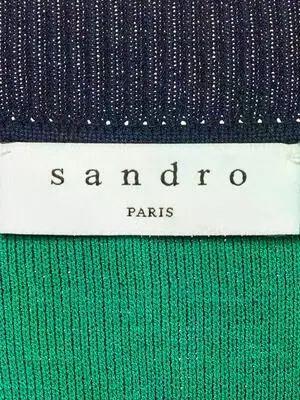 Sandro Intarsia-knit Sweater