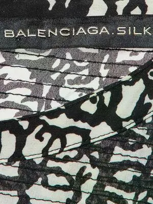 Balenciaga Abstract-print Dress