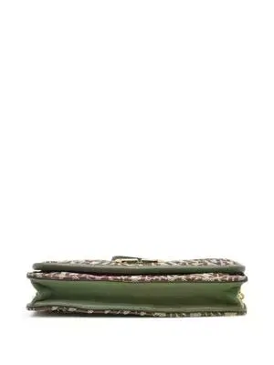 Dkny Monogram Leather Cross Body Bag