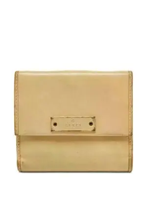 Gucci Leather Wallet - Neutrals