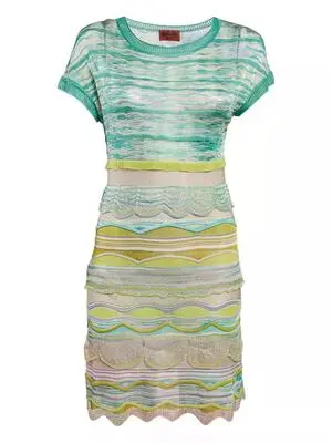 Missoni Wave Knitted Dress