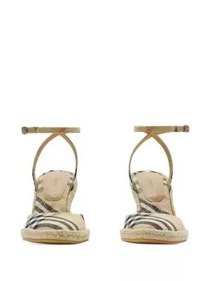 Burberry Mews Check Espadrilles