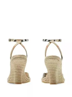 Burberry Mews Check Espadrilles