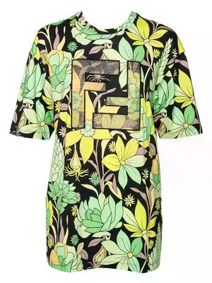 Fendi Floral-print T-shirt