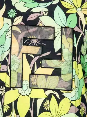 Fendi Floral-print T-shirt