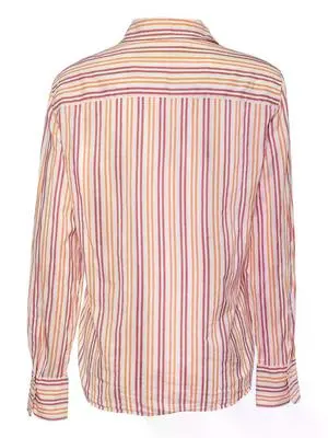 Max Mara Striped Silk Shirt
