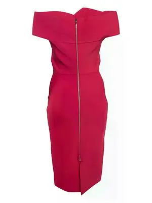 Roland Mouret Off-shoulder Dress