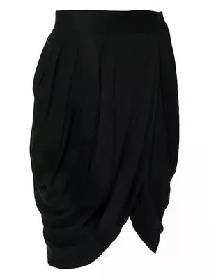 Alice + Olivia Draped Jersey Skirt