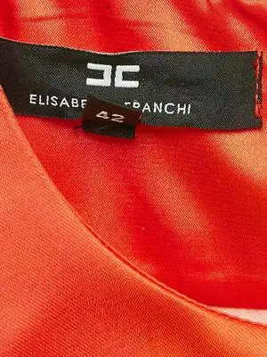 Elisabetta Franchi Belted Mini Dress