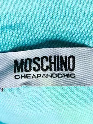 Moschino Patchwork Zip-up Hoodie