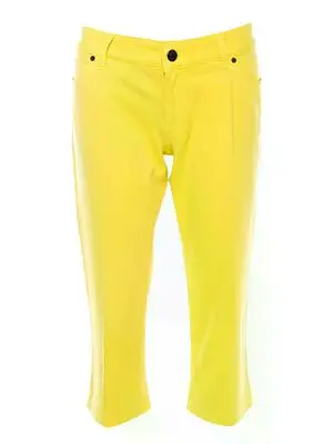Gucci Stretch-cotton Trousers - Yellow