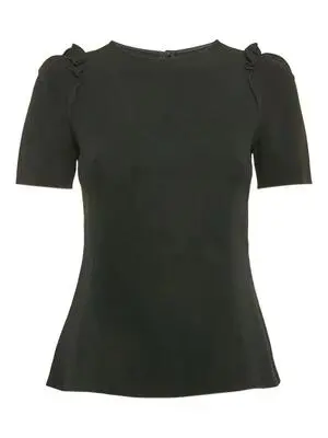 Dolce & Gabbana Ruffle-detail T-shirt