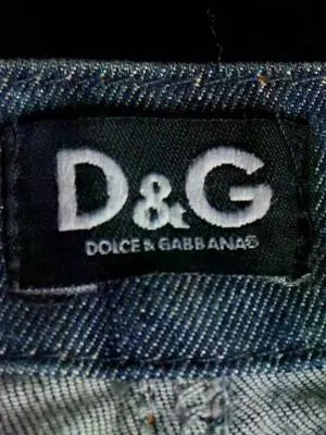 Dolce & Gabbana Logo-embroidered Jeans