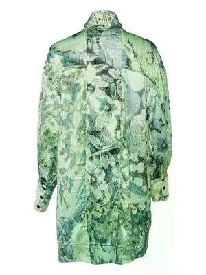 GANNI Floral-print Midi Dress