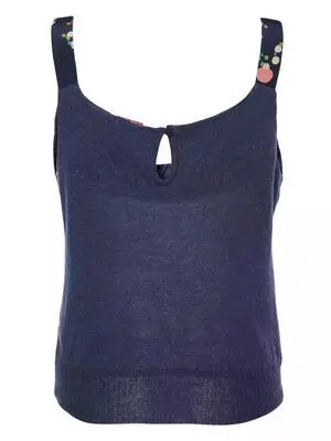 Kenzo Alpaca-knit Tank Top