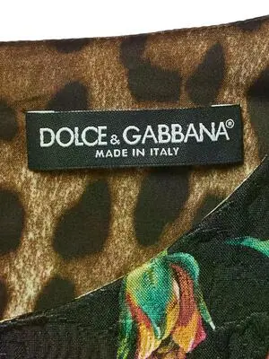 Dolce & Gabbana Floral Print Mini Dress