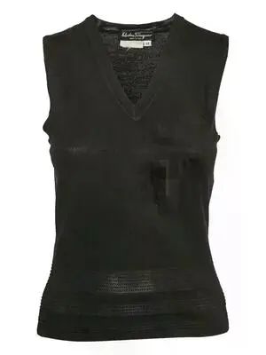 Ferragamo Ribbed Camis Tanks For Women