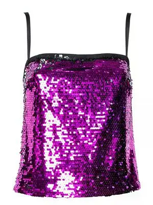 Dolce & Gabbana Sleeveless Sequinned Top