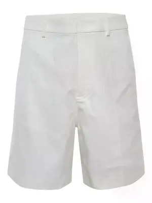 Valentino Garavani 2010s Canvas Bermuda Shorts - White