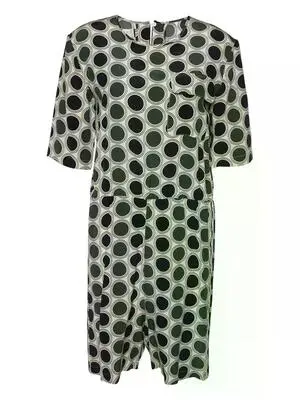 Marni Circle-print Playsuit