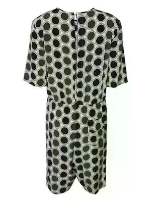 Marni Circle-print Playsuit