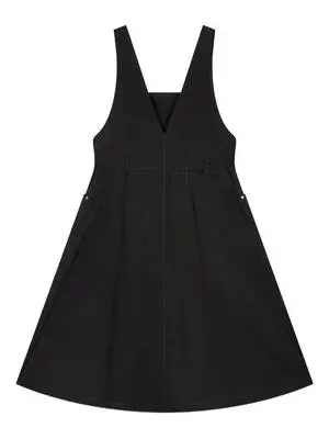 STUDIO TOMBOY Bib Overskirt Mini Dress