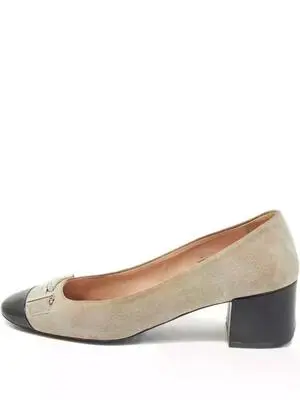 TOD'S Double T Suede Pumps