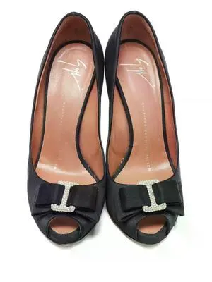 GIUSEPPE ZANOTTI 120mm Bow-detail Pumps