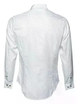 Giorgio Armani Geometric-jacquard Shirt