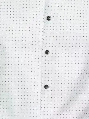 Giorgio Armani Geometric-jacquard Shirt