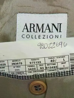 ARMANI Notched Lapels Buttoned Blazer